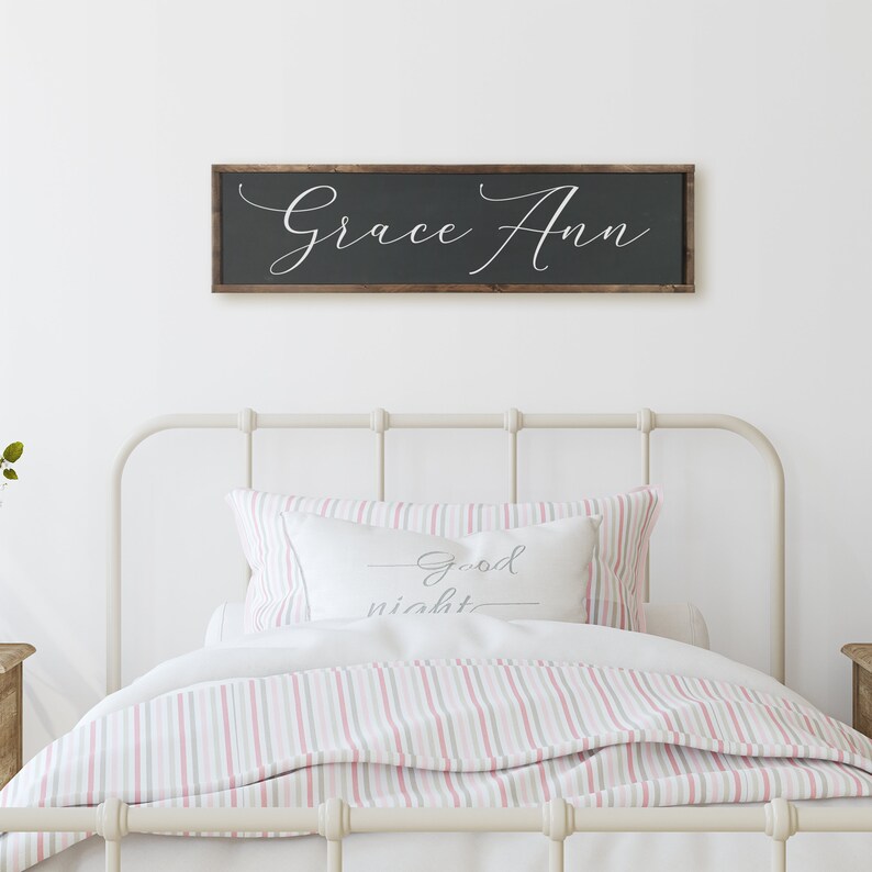 Girls Room Decor Girl's Name Sign Bedroom Sign Wood - Etsy