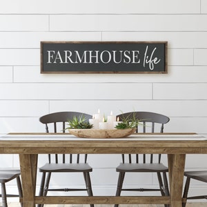 Farm House Decor Dining Room Sign Kitchen Farmhouse Sign Kitchen Farm ...