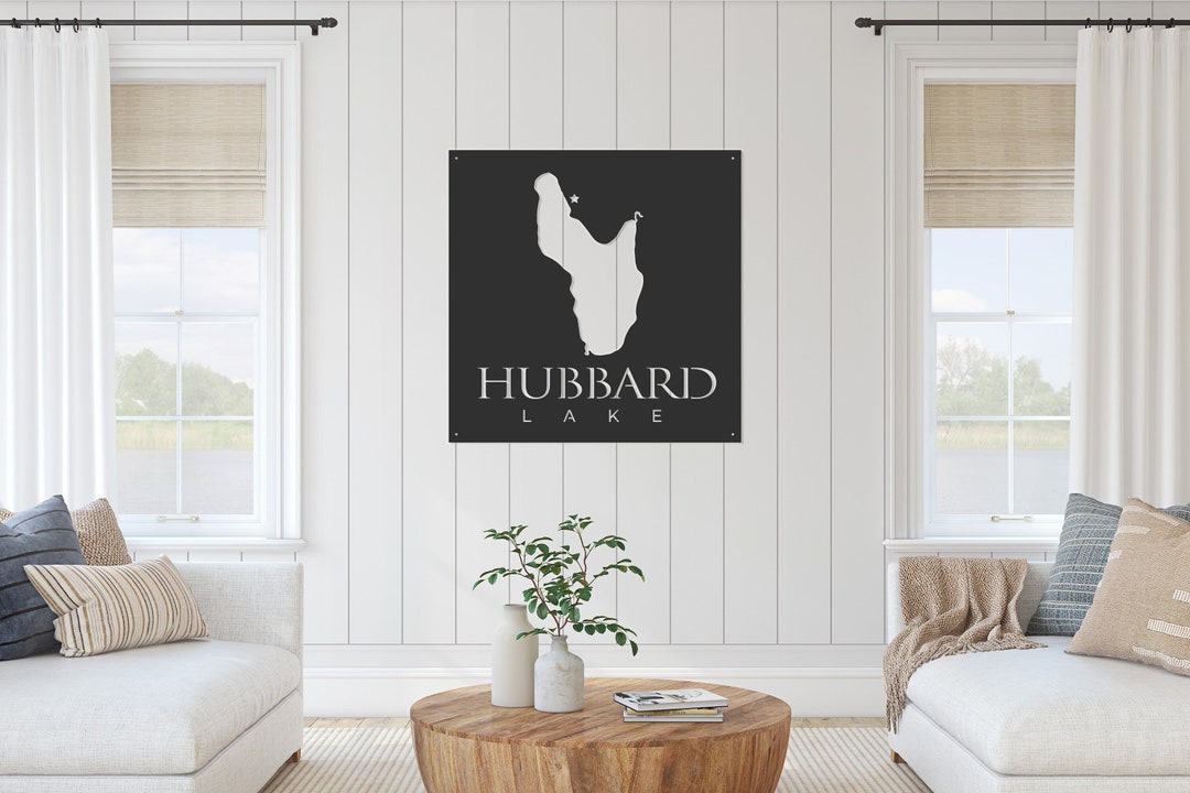 Personalized Lake House Sign Metal Wall Art Lake House Decor for Wall ...