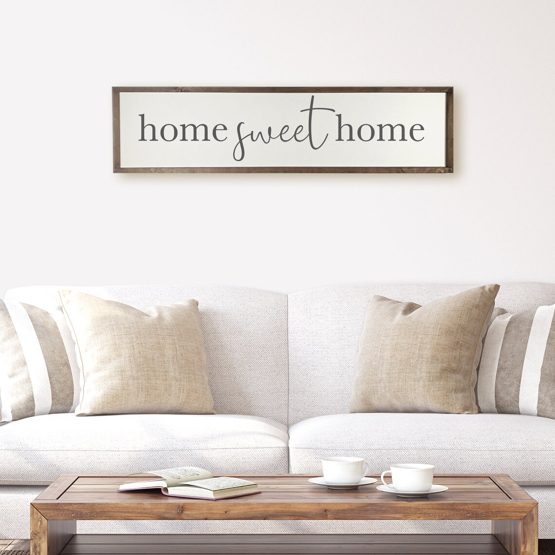 Home Sweet Home Sign Above Couch Sign Living Room Signs - Etsy