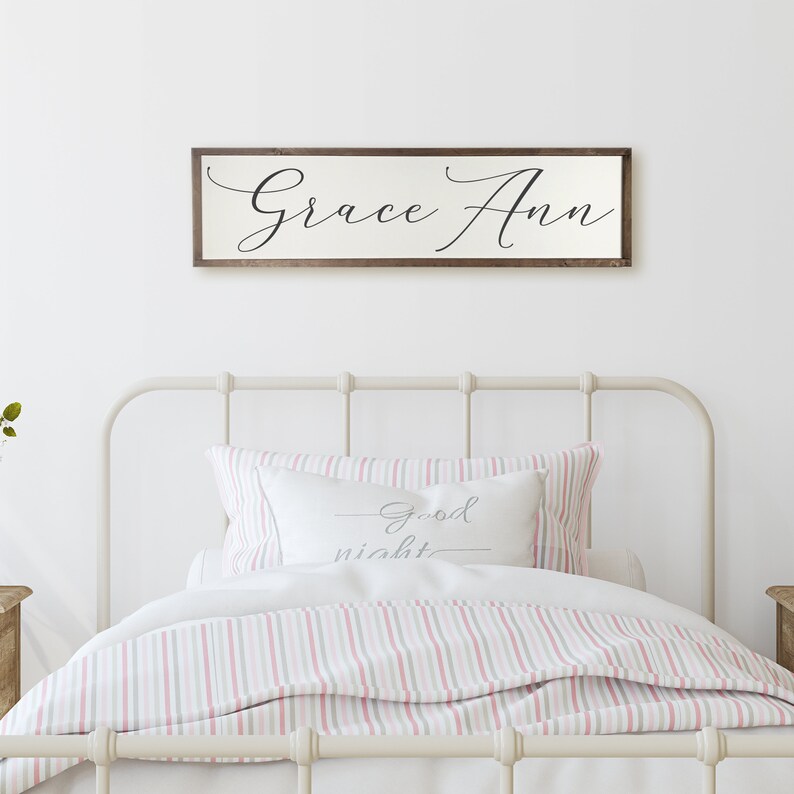 Girls Room Decor Girl's Name Sign Bedroom Sign Wood - Etsy