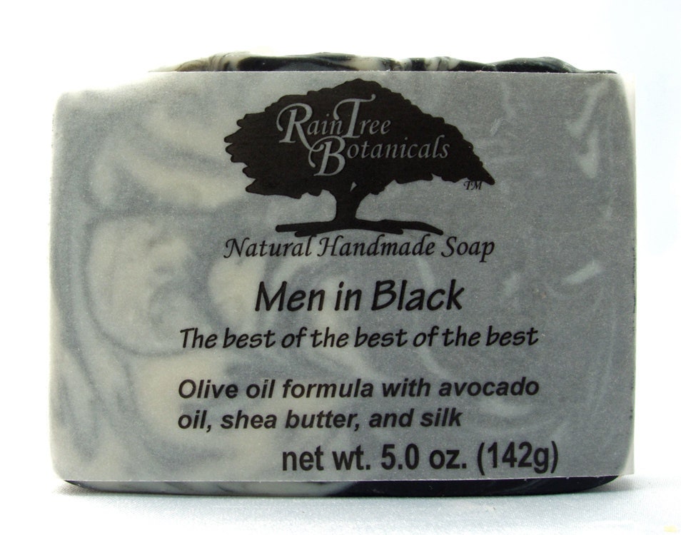 Men in Black Luxury Handmade Cold Process Soap - Etsy