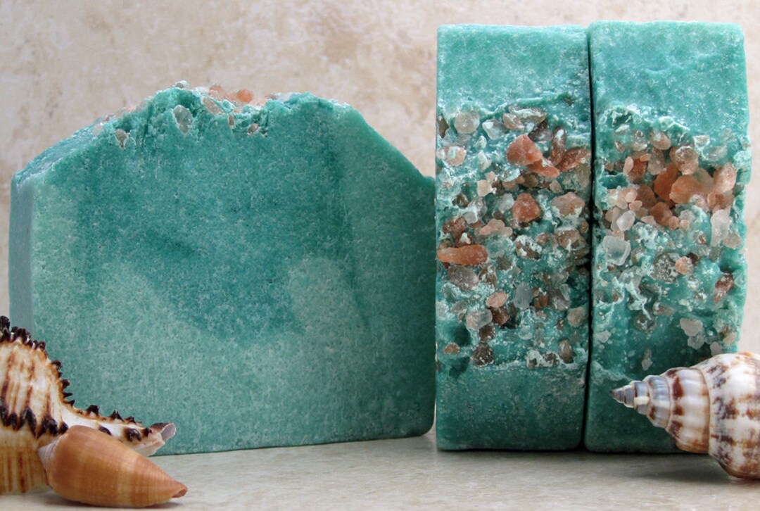 Salt Soap– Mediterranean Spa Cold Process Sea Salt Soap - Etsy Canada