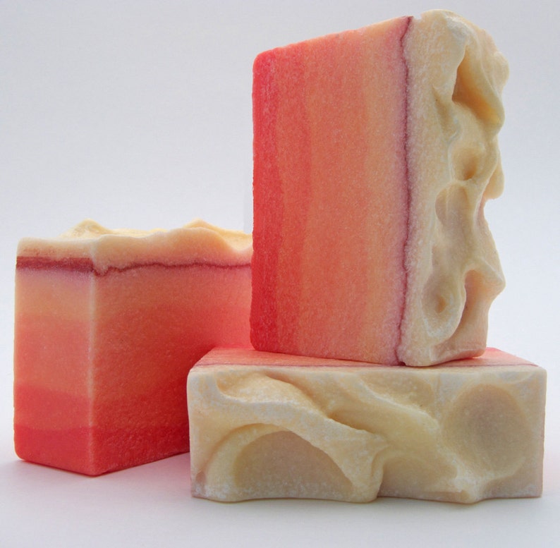 Ruby Red Sea Salt Spa Soap - Etsy