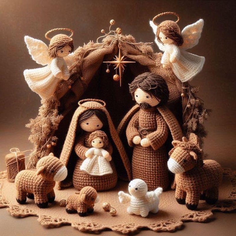 Handmade Nativity - Etsy
