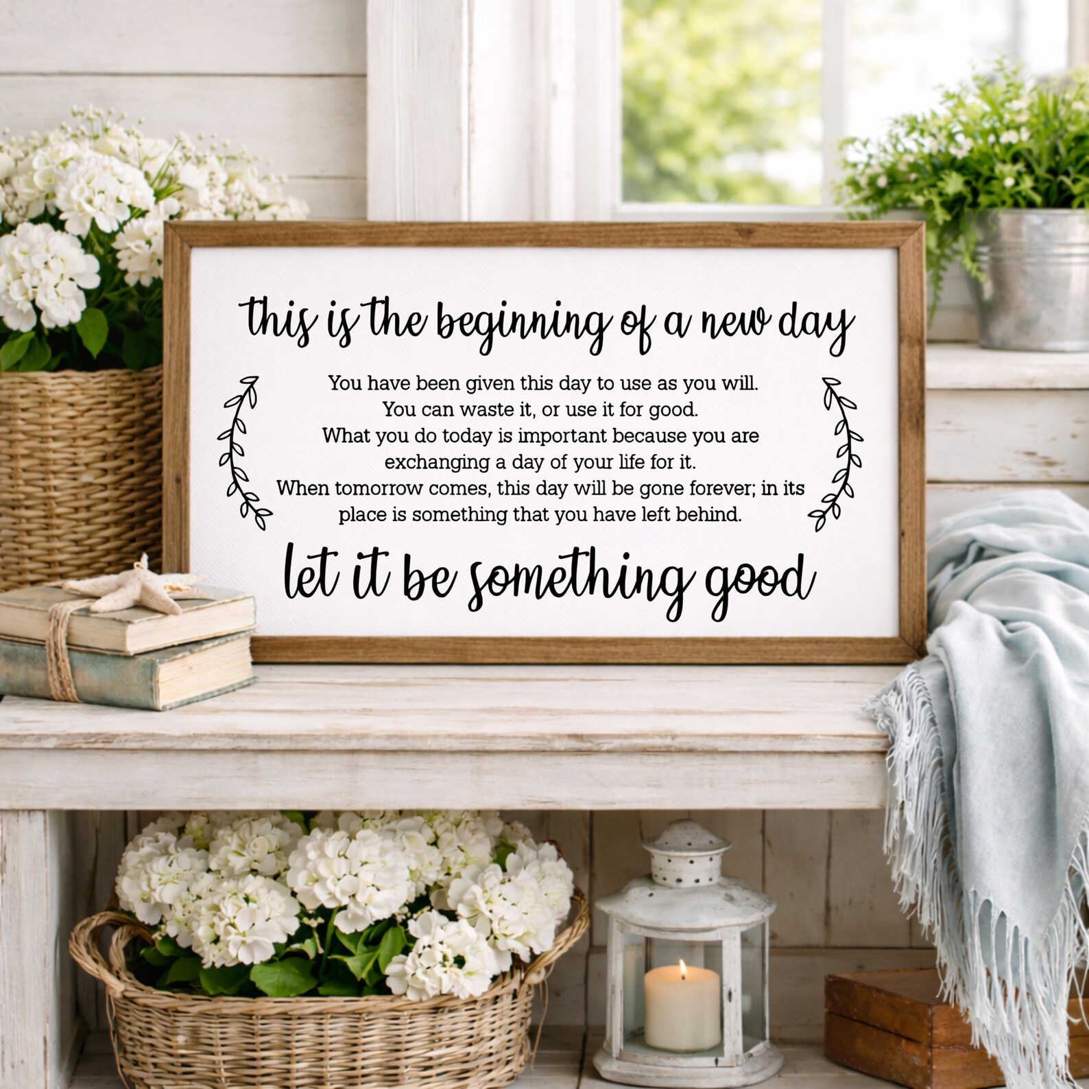 New Day SVG PNG - Inspirational Quotes - Motivational Print - Positive ...