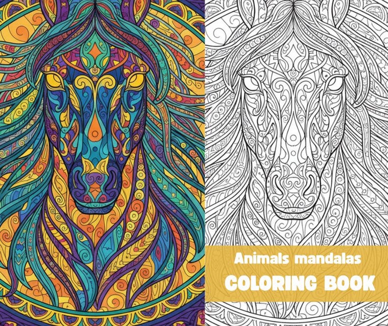 30 Mandalas, Animal Coloring Pages, Coloring Book, Mandala Animals ...