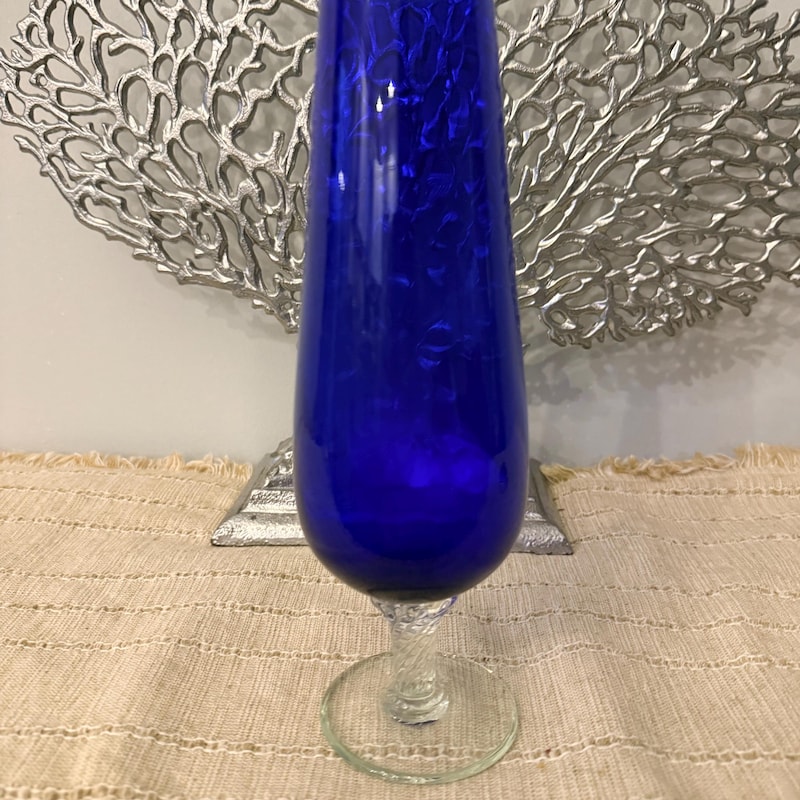 Empoli Glass Bud Vase - Etsy