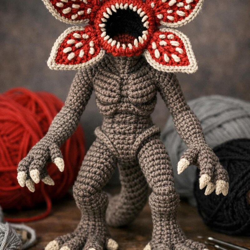 Crochet Demogorgon Patterns - Etsy