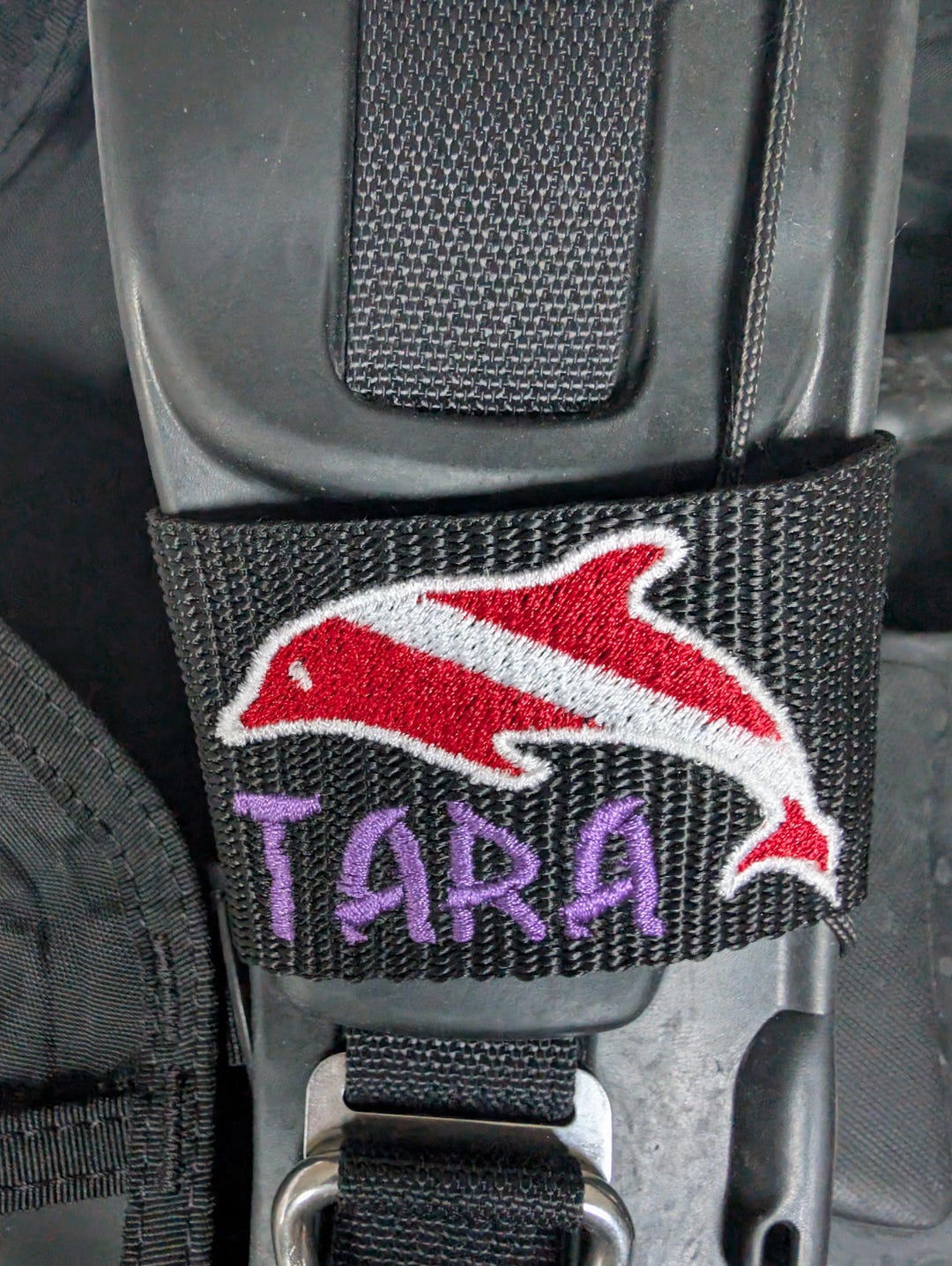 Custom Scuba BCD Name Tag – Dolphin - ID - PADI - Etsy Australia
