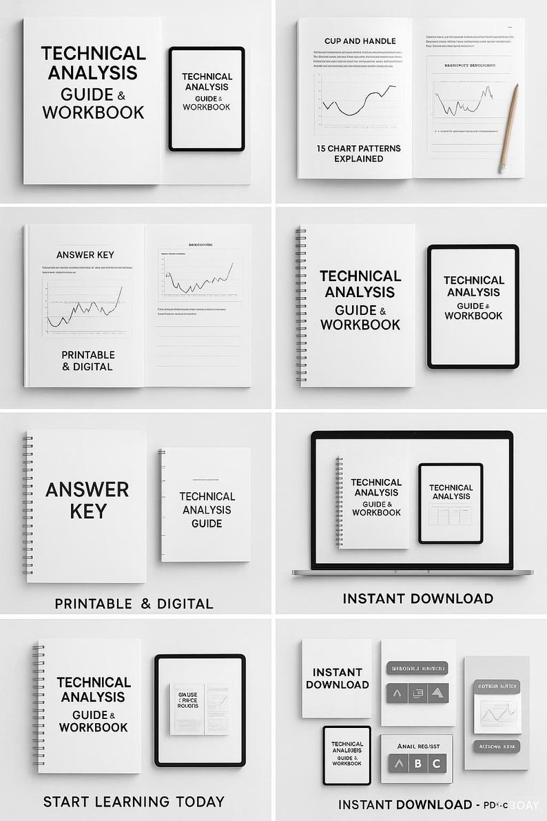 Technical Analysis Guide & Workbook | Trading Chart Patterns for Stock ...