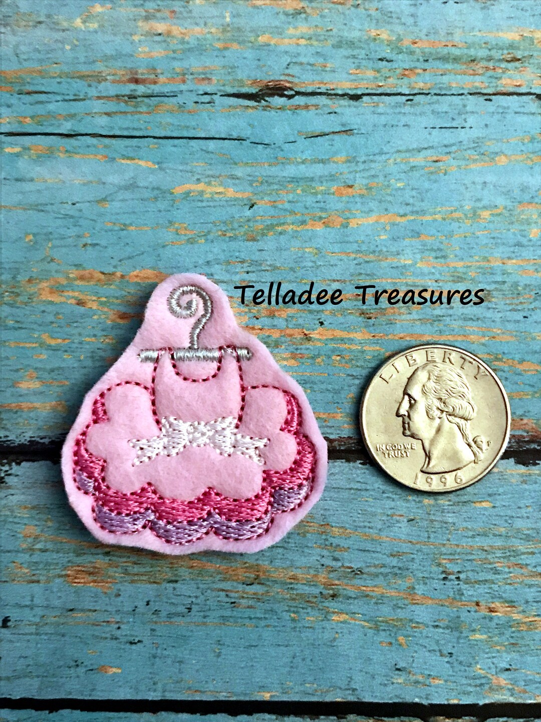 Fancy Dress Feltie - White Felt- Great for Hair Bows, Reels, Clips and ...