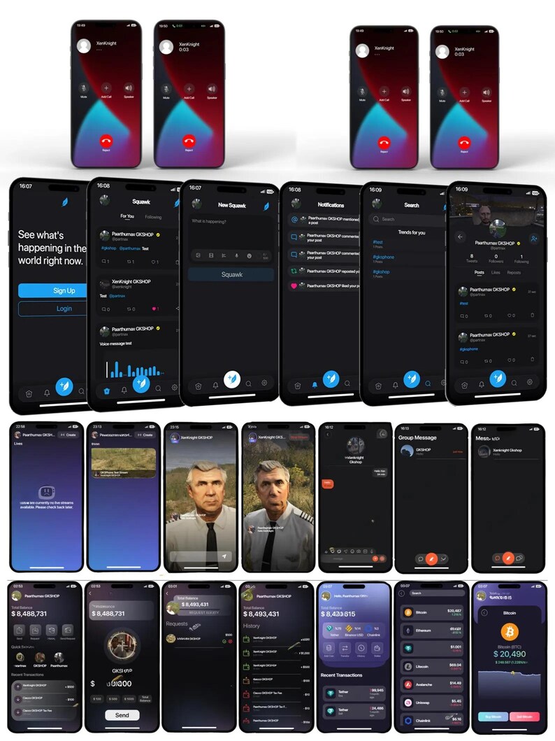 Fivem Phone ESX Script - Complete RP UI, Banking, Dating, Jobs & Games - Instant Digital ...
