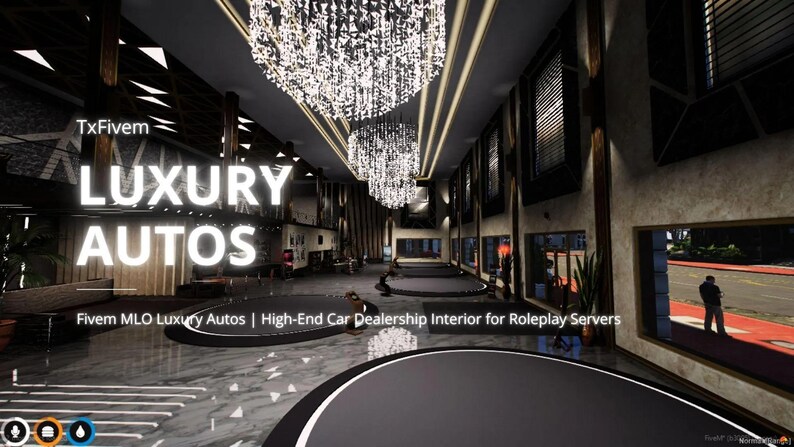 Fivem Luxury Autos MLO – High-end Car Dealership Interior | Premium ...