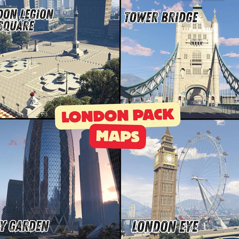 Fivem Mlo London - Etsy Canada