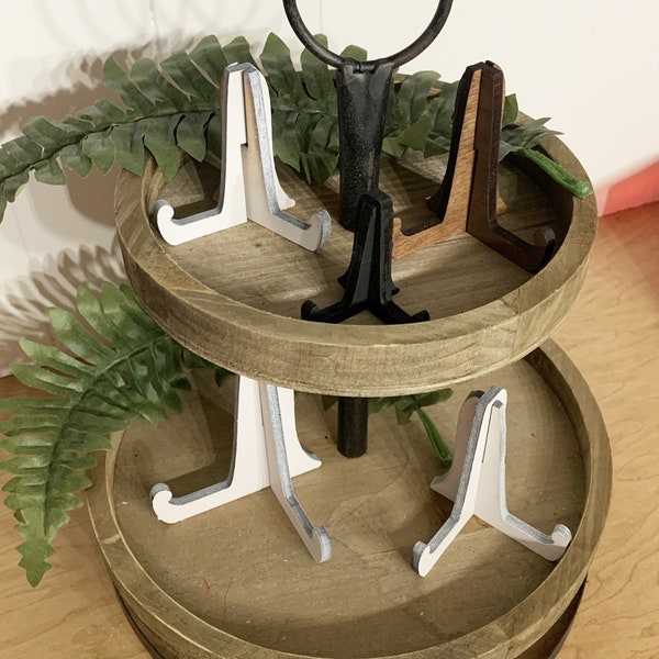 2 Tier Tray Stand - Etsy