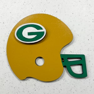 GREEN BAY PACKERS Tiered Tray Decor Football Signs Cheeseheads - Etsy