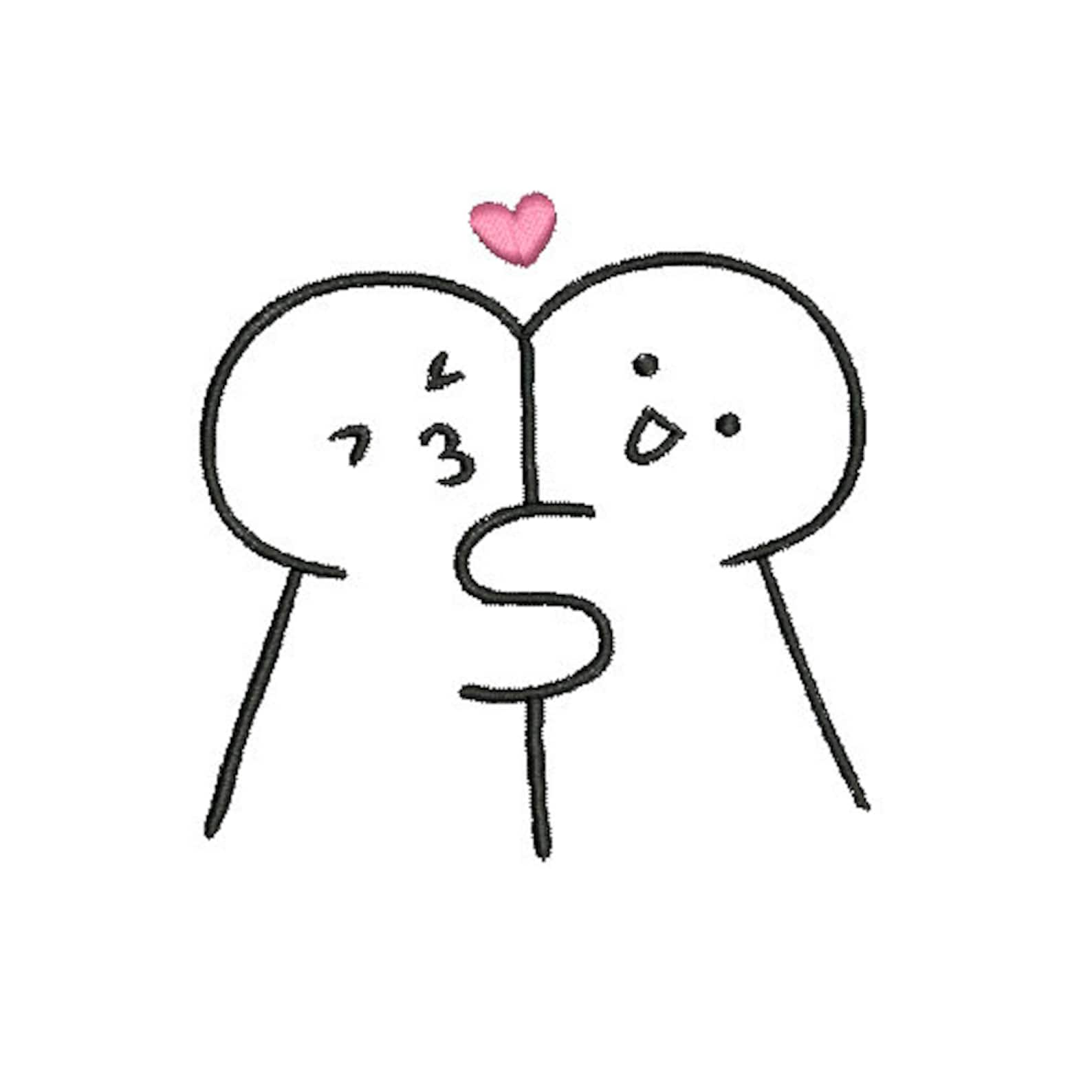 Hug Machine Embroidery Design, Hugs and Kisses Design,love Embroidery ...