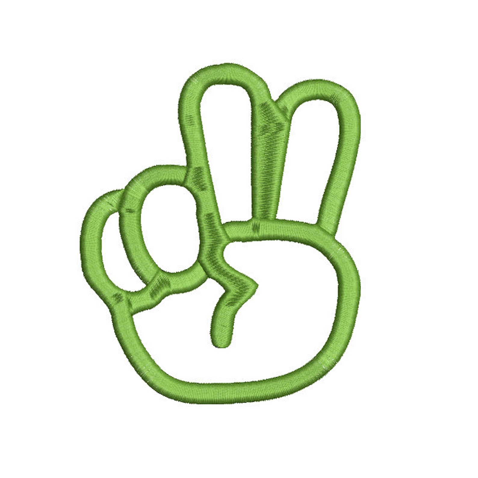 Hand Machine Embroidery Design High Five Number 1 Numbers - Etsy