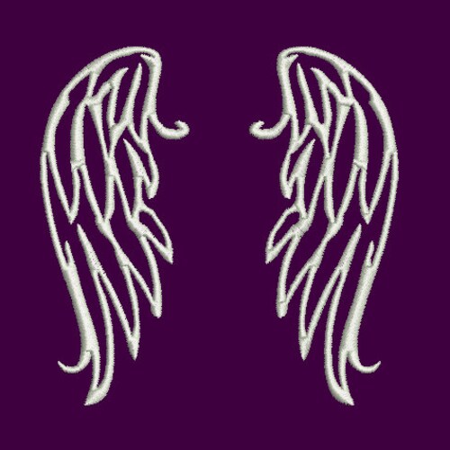 Angel Wings Machine Embroidery Design / Angel / Wings / - Etsy