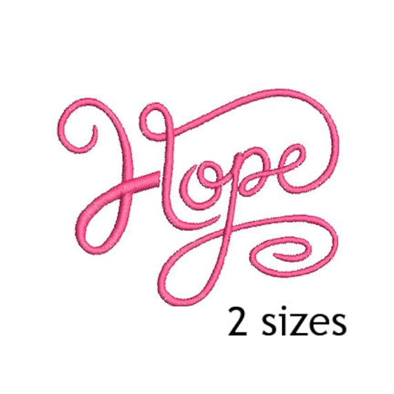 Craft Supplies & Tools Hope Design Religious Design Hope Embroidery ...