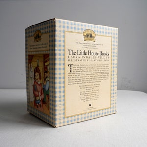 NOS 1981 Edition little House on the Prairie Box Set by Laura Ingalls ...