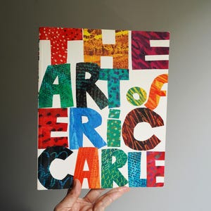 First Ed "the Art of Eric Carle" Biography Paperback Book - Etsy