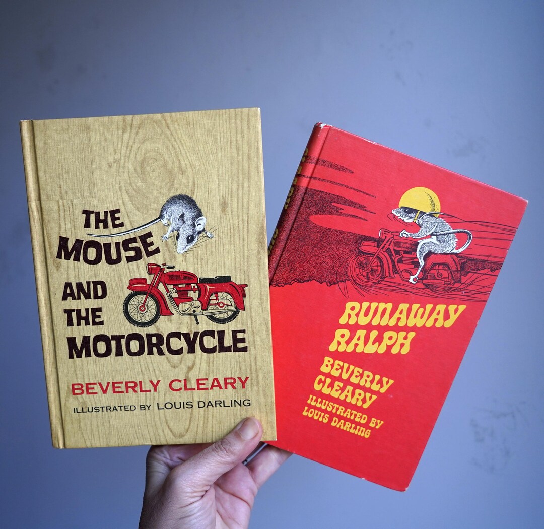 Pair 2 1965 Edition the Mouse and the Motorcycle & Runaway Ralph by ...