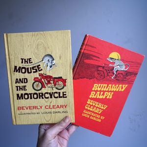 Pair 2 1965 Edition the Mouse and the Motorcycle & Runaway Ralph by ...