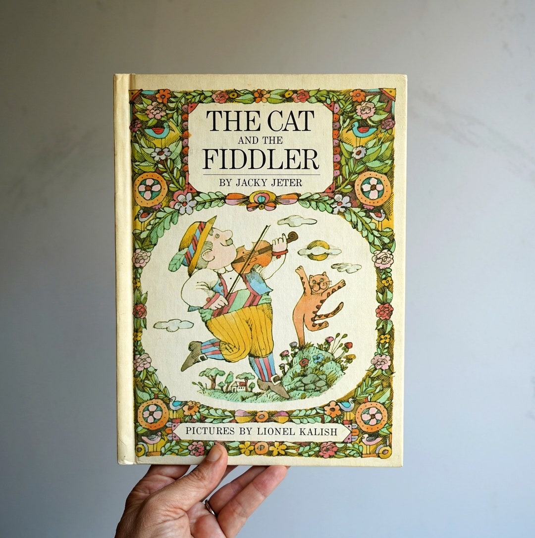 1968 Pop Artist Lionel Kalish the Cat and the Fiddler by Jacky Jeter ...