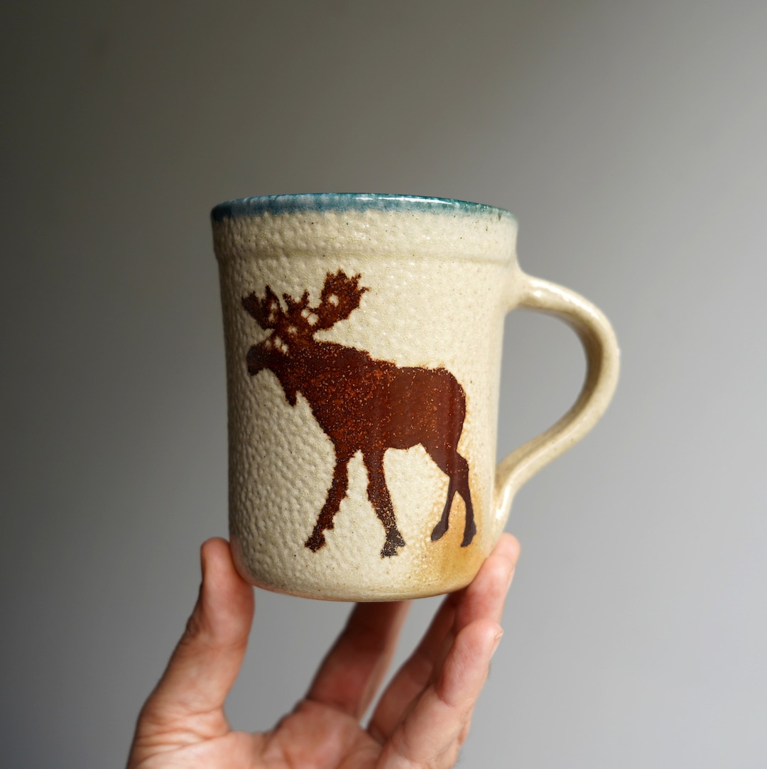 CHOICE: Monroe Salt Works Pottery Moose Mug 12fl Oz - Etsy