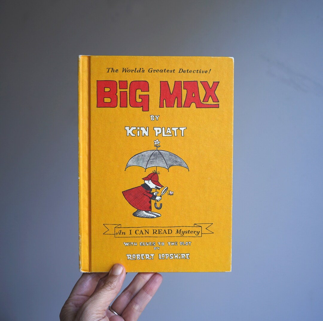 1965 Edition big Max Kin Platt & Robert Lopshire I Can Read Mystery ...