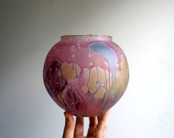 Reuven Art Glass Vase - Etsy