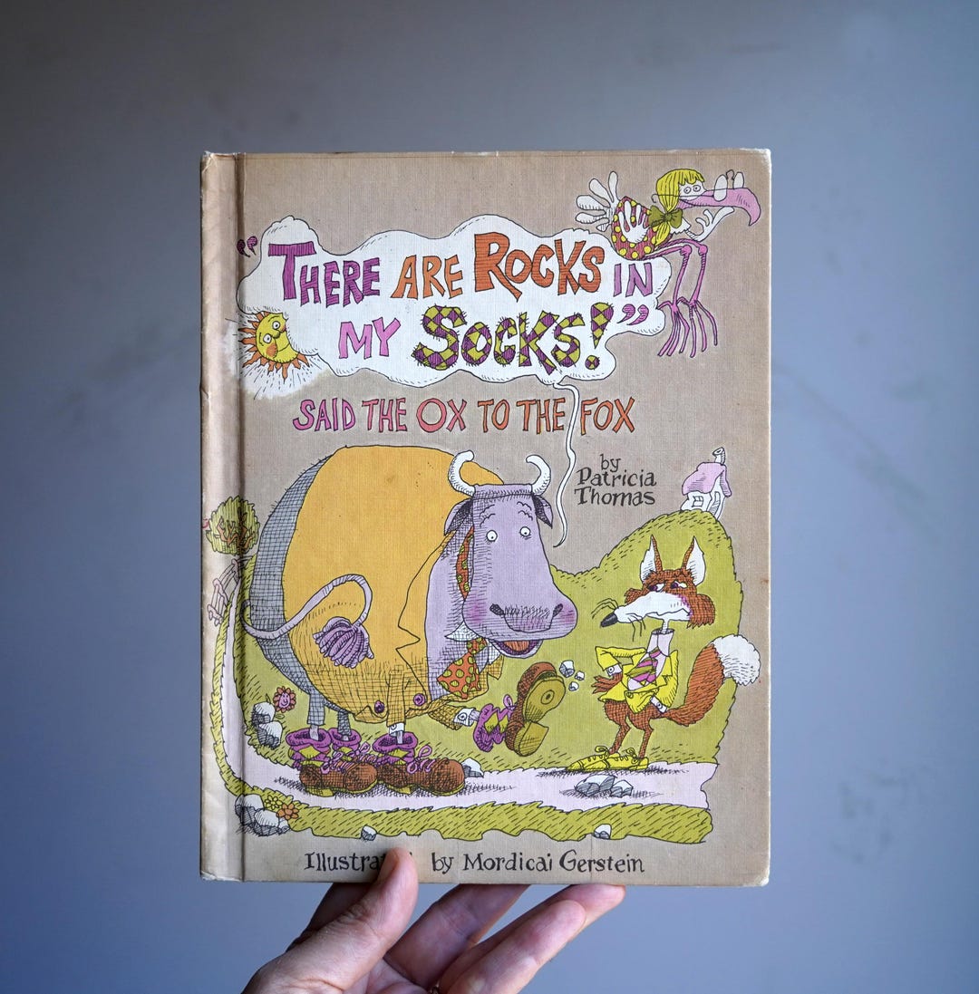 1979 "there Are Rocks in My Socks" by Patricia Thomas - Hardcover Book ...