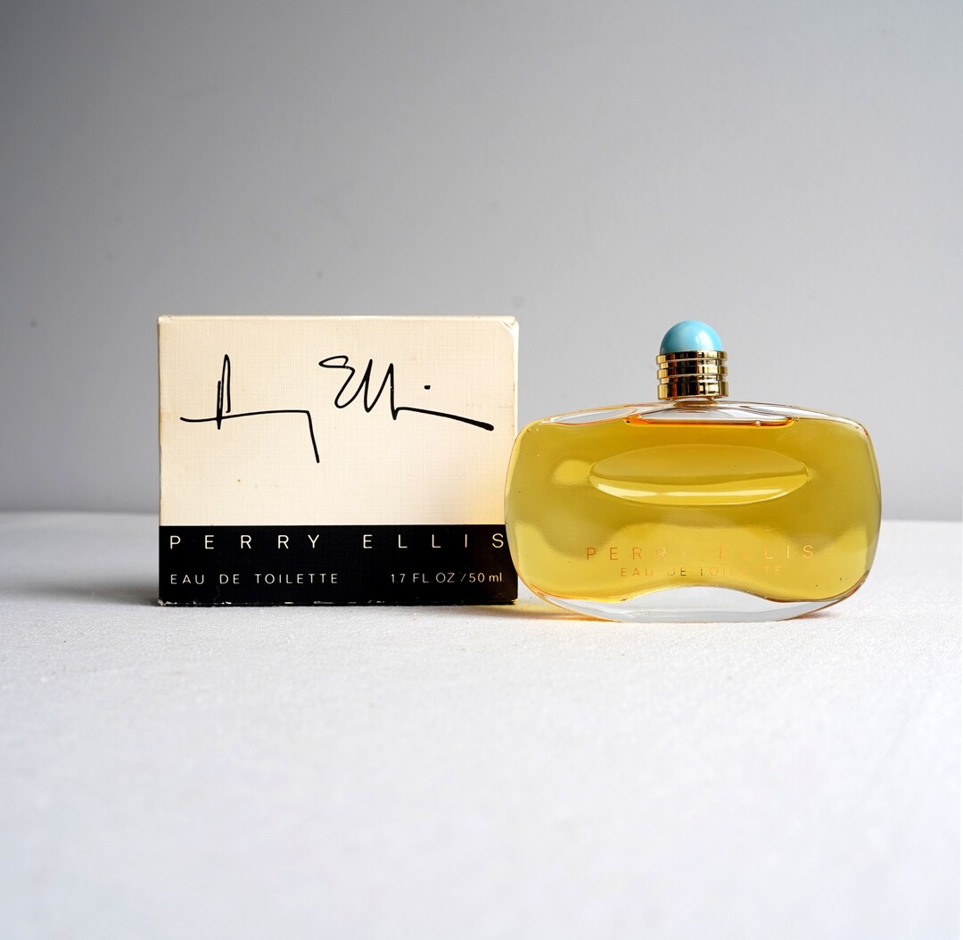 NOS 1985 Perry Ellis Eau De Toilette Original Old Formula 1.7 Fl Oz NIB ...