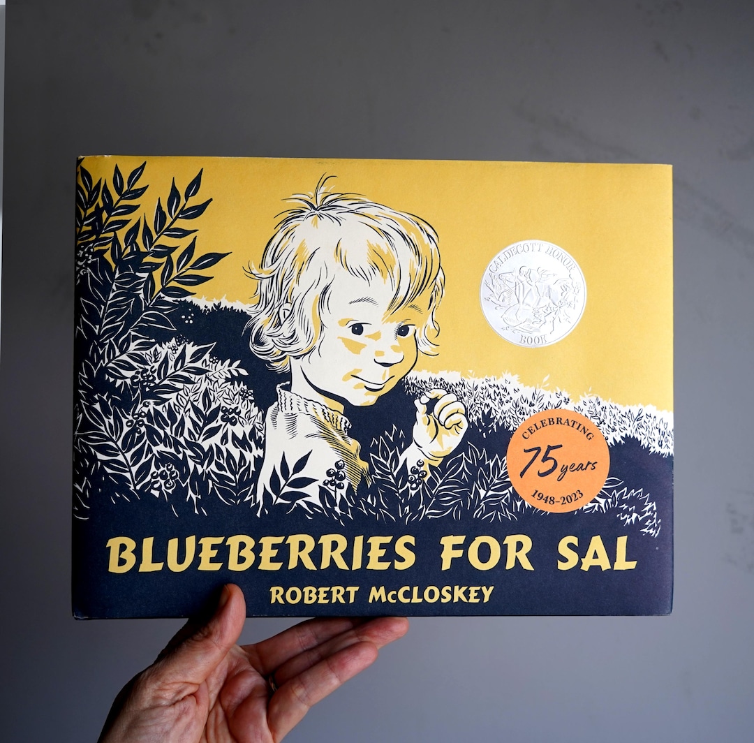 Robert Mccloskey "blueberries for Sal" Dust Jacket Hardcover Book - Etsy