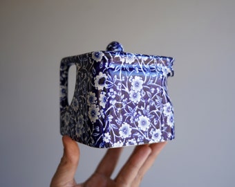 Calico Blue Teapot | Etsy