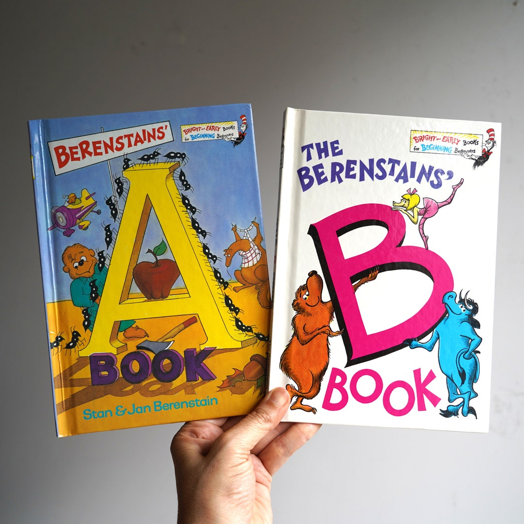Pair 2 Berenstains' A & B Books Bright and Early for - Etsy