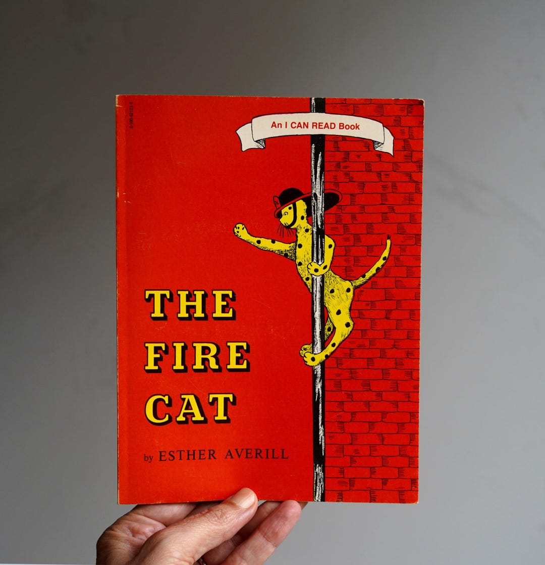 1960s Edition Pickles "the Fire Cat" by Esther Averill - I Can Read ...