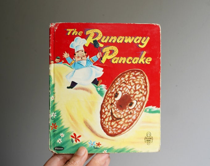 1956 "the Runaway Pancake" by Ben Williams" Tell-a-tale Whitman Book - Etsy
