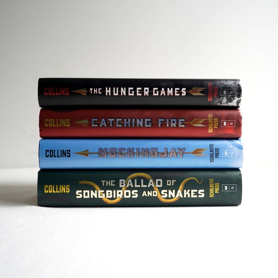 Hunger Games Book Cover Side