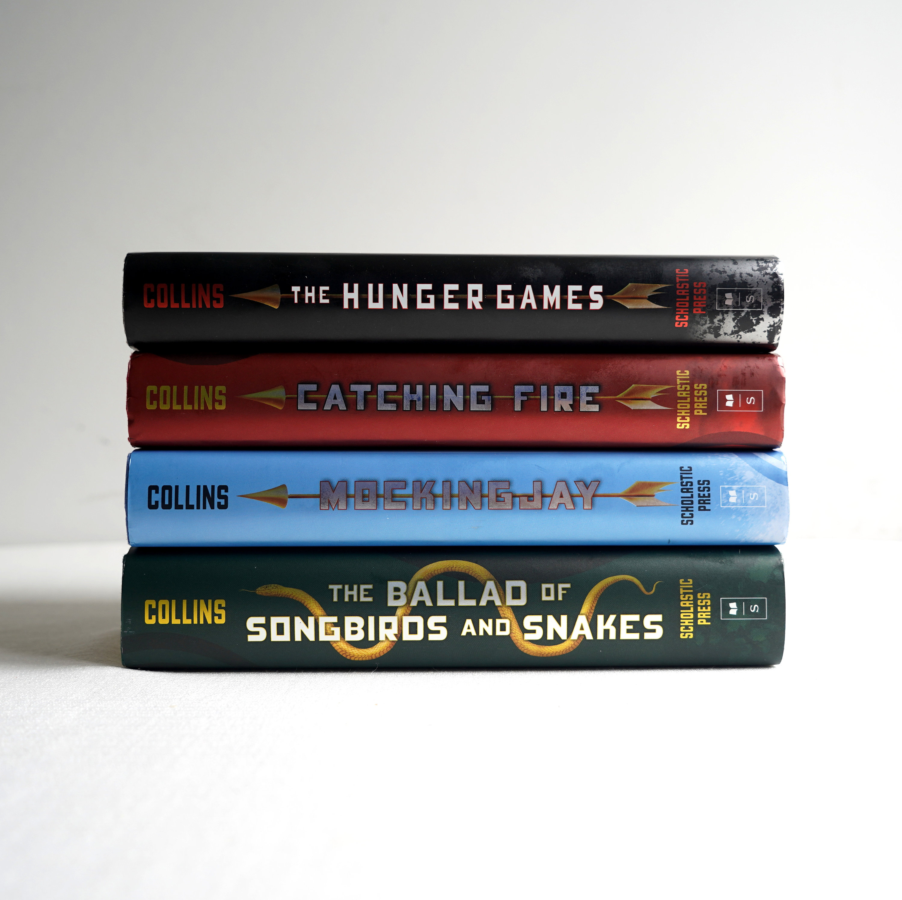 Catching Fire Book Spine