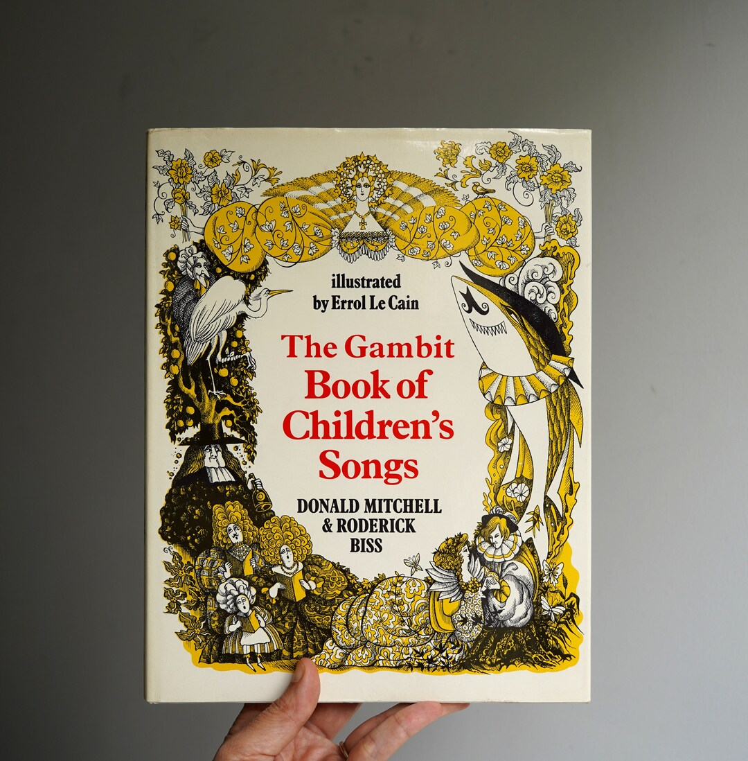1970 2nd Printing Errol Le Cain "the Gambit Book of Children’s Song ...