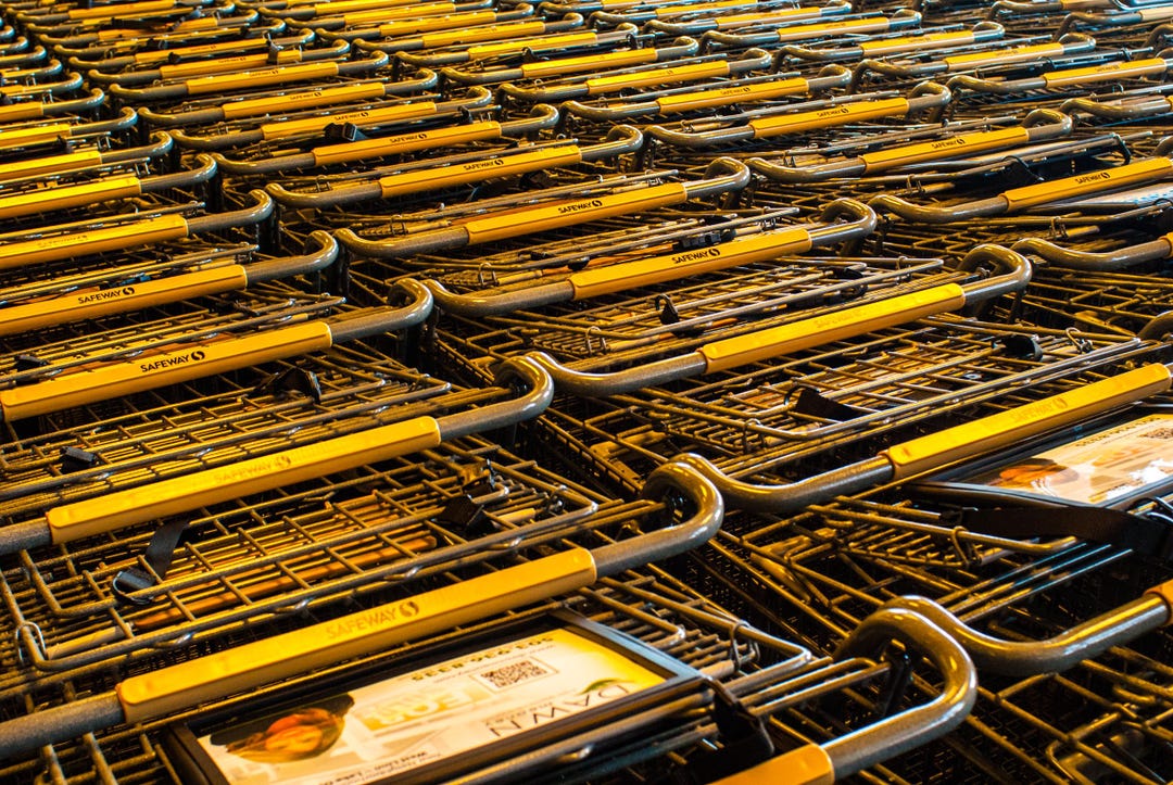 Shopping Cart in Safeway - Etsy