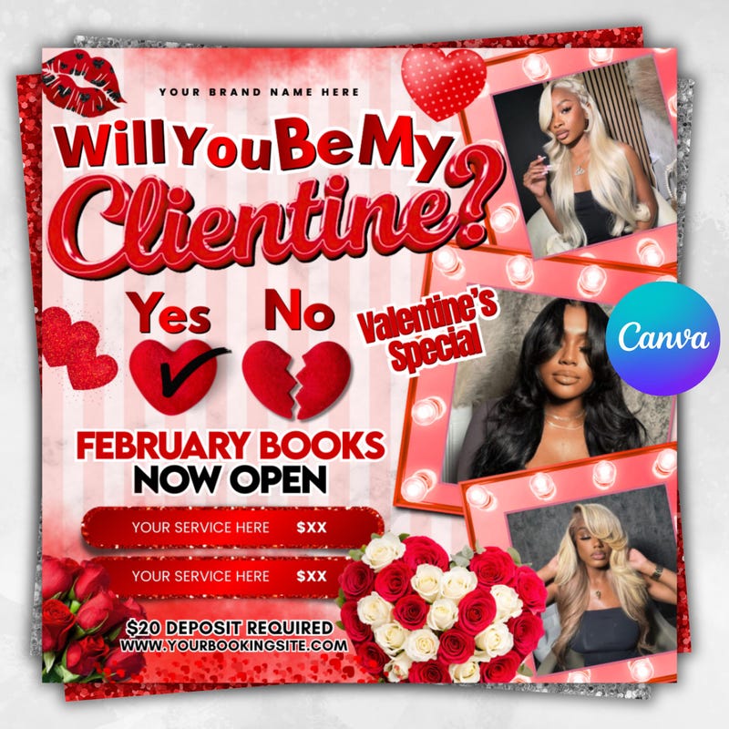 Makeup Valentines Raffle - Etsy