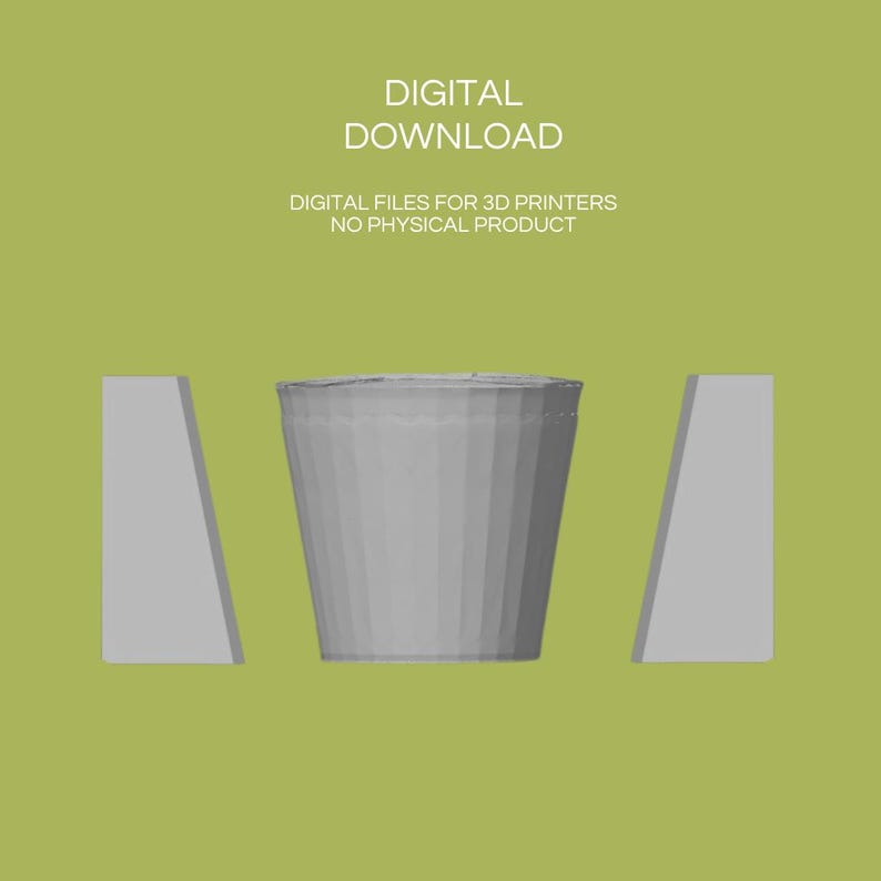 Ribs C1 / Pottery / 3D STL Files (5x) / Ceramic Tool / Ceramic Stamp ...