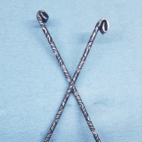 Forged Hair Stick Etsy