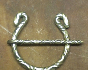 Brass Medieval Cloak Clasp. 15th Century Cloak Clasp. 14th Century Cape ...