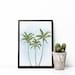 Palm Trees Palm Tree Art Tropical Art Palm Trees Print - Etsy