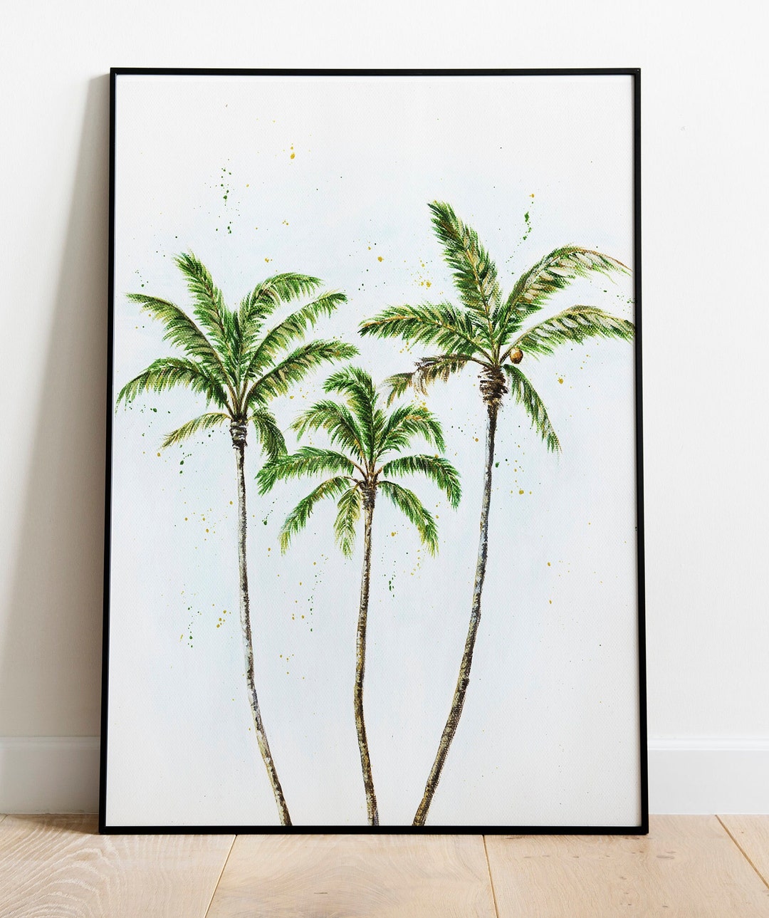 Palm Trees, Palm Tree Art, Tropical Art, Palm Trees Print, Tropical ...